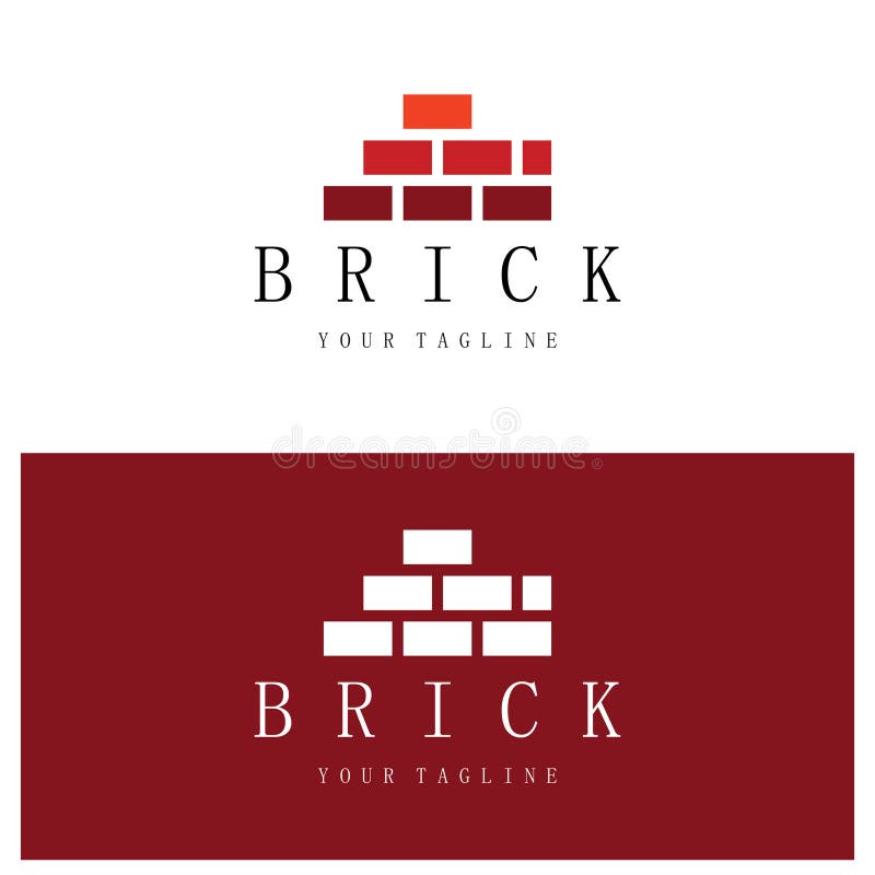 Creative Brick Logo Designs for Buildings, Architectural Buildings ...