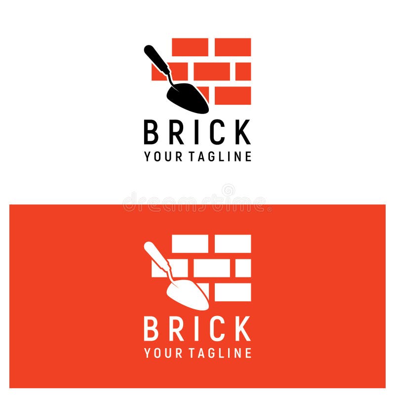 Creative Brick Logo Designs for Buildings, Architectural Buildings ...