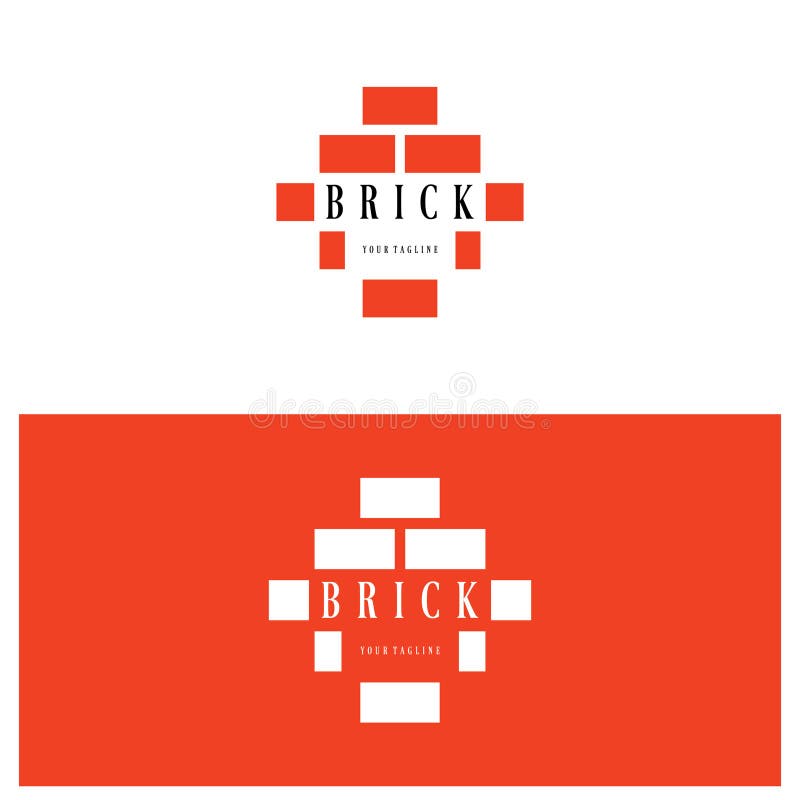 Creative Brick Logo Designs for Buildings, Architectural Buildings ...