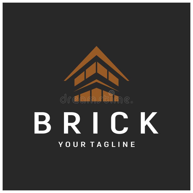 Creative Brick Logo Designs for Buildings, Architectural Buildings, Civil Engineering, Building ...
