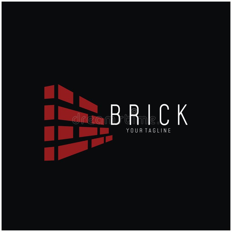Creative Brick Logo Designs for Buildings, Architectural Buildings ...