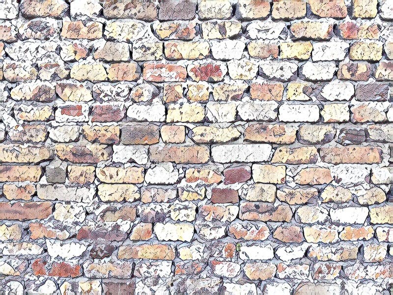 Creative Brick Wall Background Wallpaper Stock Image - Image of pattern ...