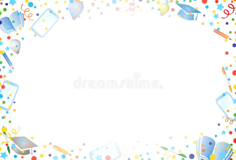 Education bg stock vector. Illustration of congratulate - 192882641