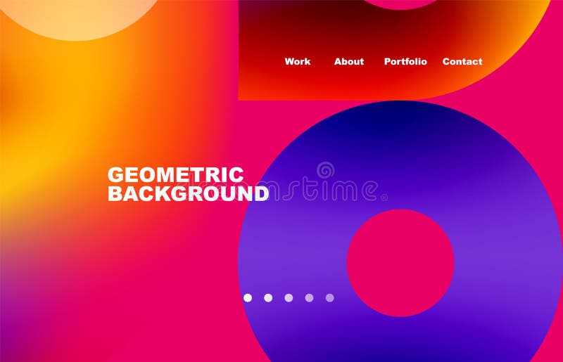 Creative Bright Vector Geometric Wallpaper Stock Vector - Illustration ...