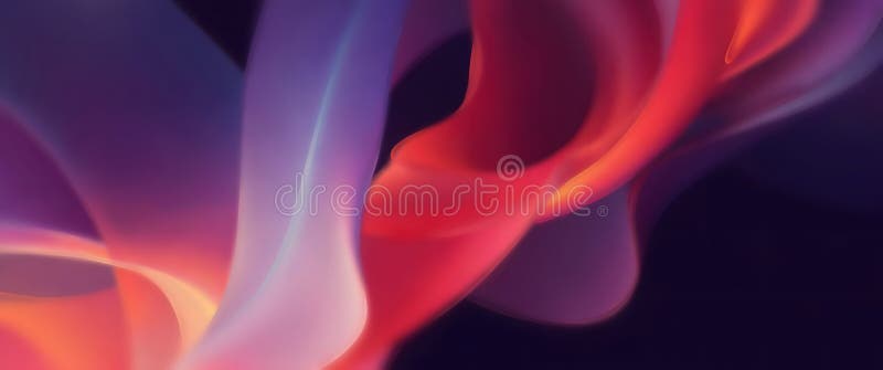 Creative Bright Wallpaper Flowing Paint Stock Illustration ...