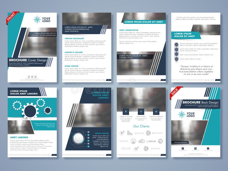 Creative Brochure, Template or Flyer Layout. Stock Illustration ...