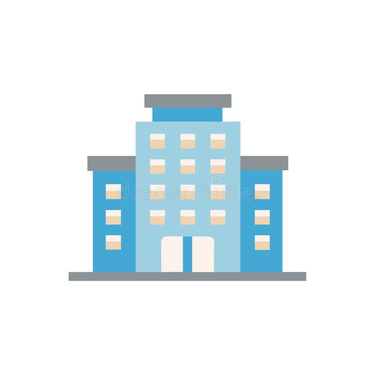 Creative Building Icon for Renovation Stock Illustration - Illustration ...