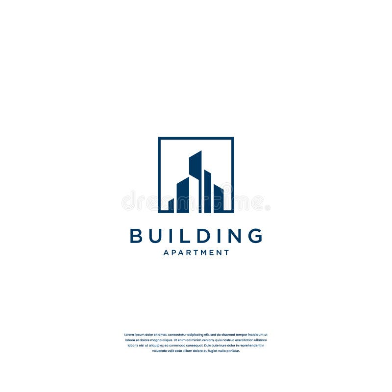 Creative Building Structure Logo Design Real Estate, Architecture ...