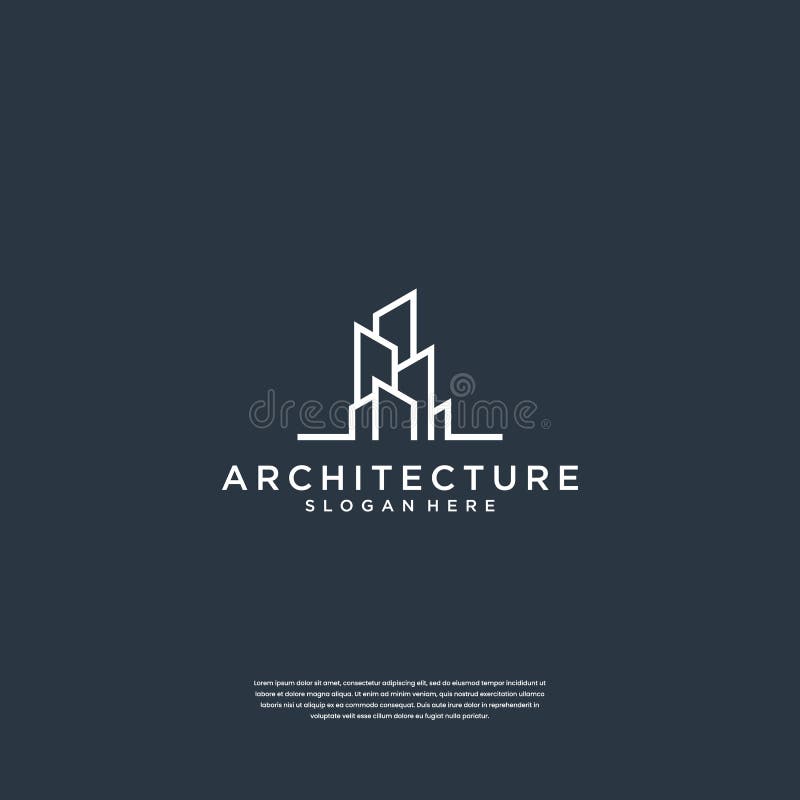 Creative Building Structure Logo Design Real Estate, Architecture ...