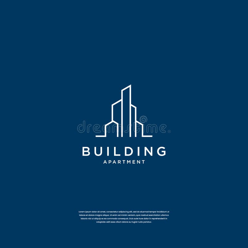 Creative Building Structure Logo Design Real Estate, Architecture ...