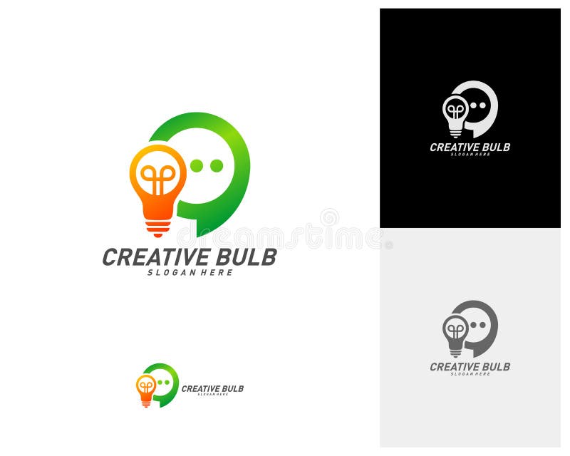 Chat Bulb Template Stock Illustrations – 2,294 Chat Bulb Template Stock ...
