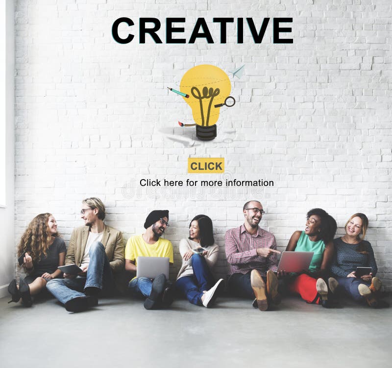 Creative Bulb Ideas Development Thinking Concept Stock Image - Image of ...