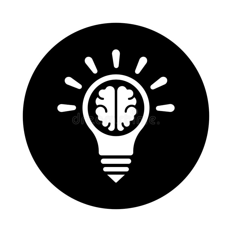 Creative, Bulb, Light, Idea Icon. Black Vector Sketch Stock Vector ...