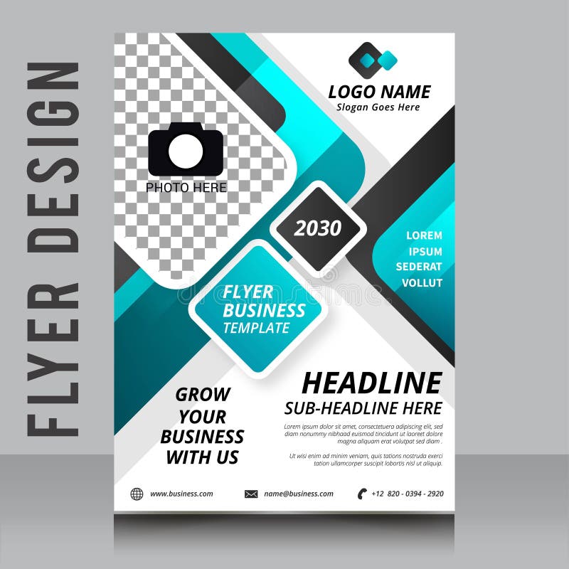 Creative Business Brochure Flyer Design with Vibrant Colors Template ...