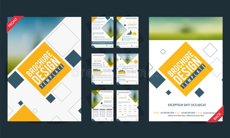 Inner Pages Template Stock Illustrations – 94 Inner Pages Template ...