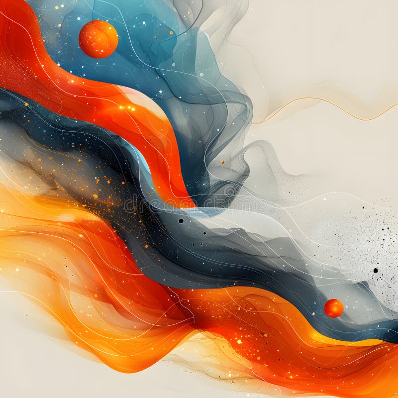 Creative Business Canvas: Vibrant Illustration for Innovative Thinking ...