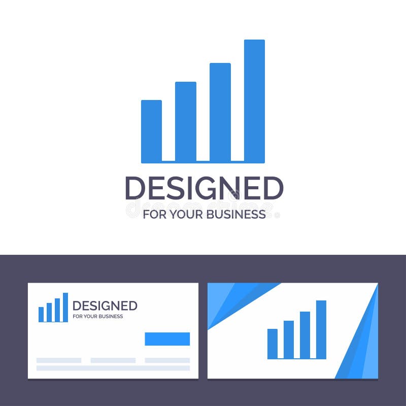 Creative Business Card and Logo Template Analytic, Interface, Signal ...