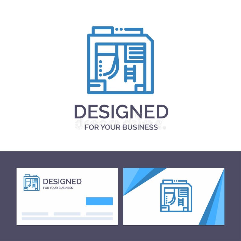 Creative Business Card and Logo Template Atx, Box, Case, Computer ...