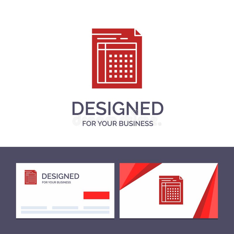 Creative Business Card and Logo Template Audit, Bill, Document, File ...