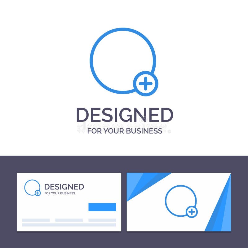 Creative Business Card and Logo Template Basic, Plus, Sign, Ui Vector ...