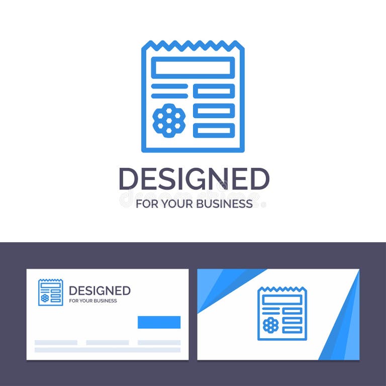 Creative Business Card and Logo Template Basic, Ui, Manu, Document ...
