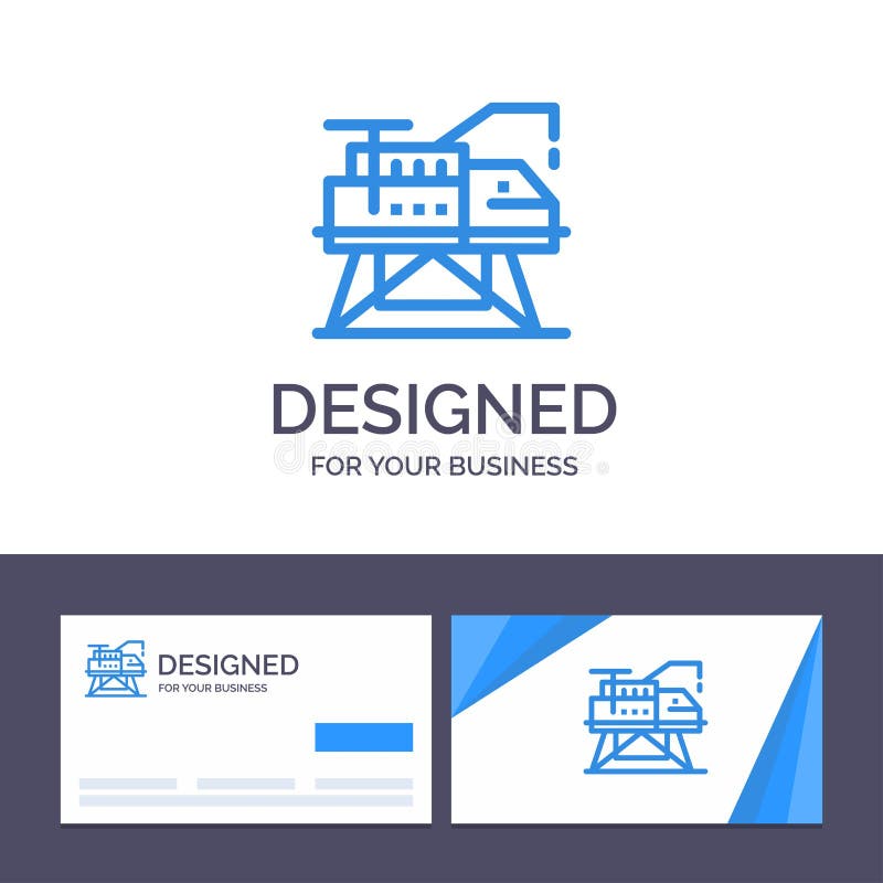 Creative Business Card and Logo Template Construction, Engineering ...