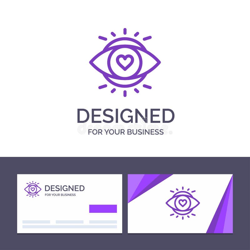 Creative Business Card and Logo Template Eye, Eyes, Education, Light ...