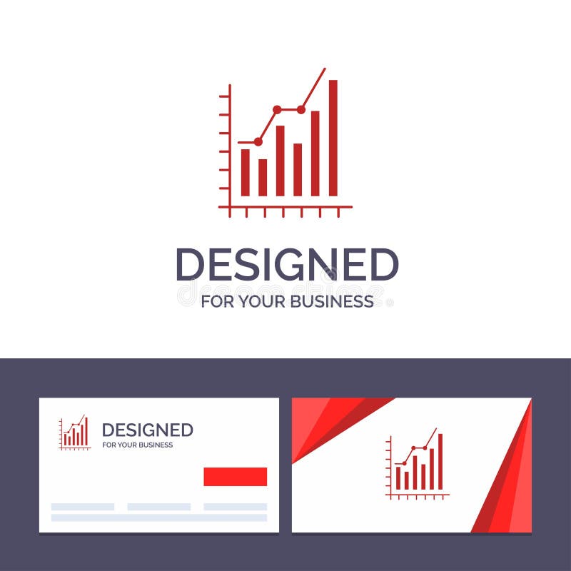 Creative Business Card and Logo Template Graph, Analytics, Business ...