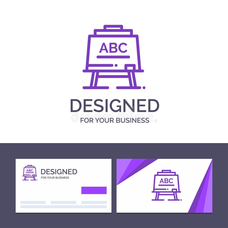 Creative Business Card and Logo Template Learning, Teacher, Abc, Board ...