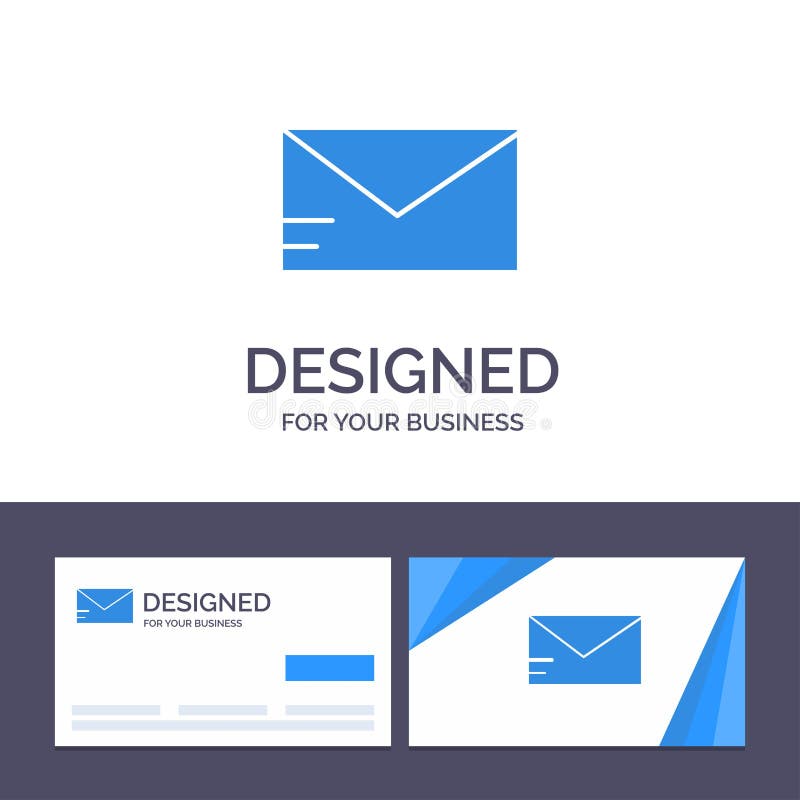 Creative Business Card and Logo Template Mail, Email, School Vector ...