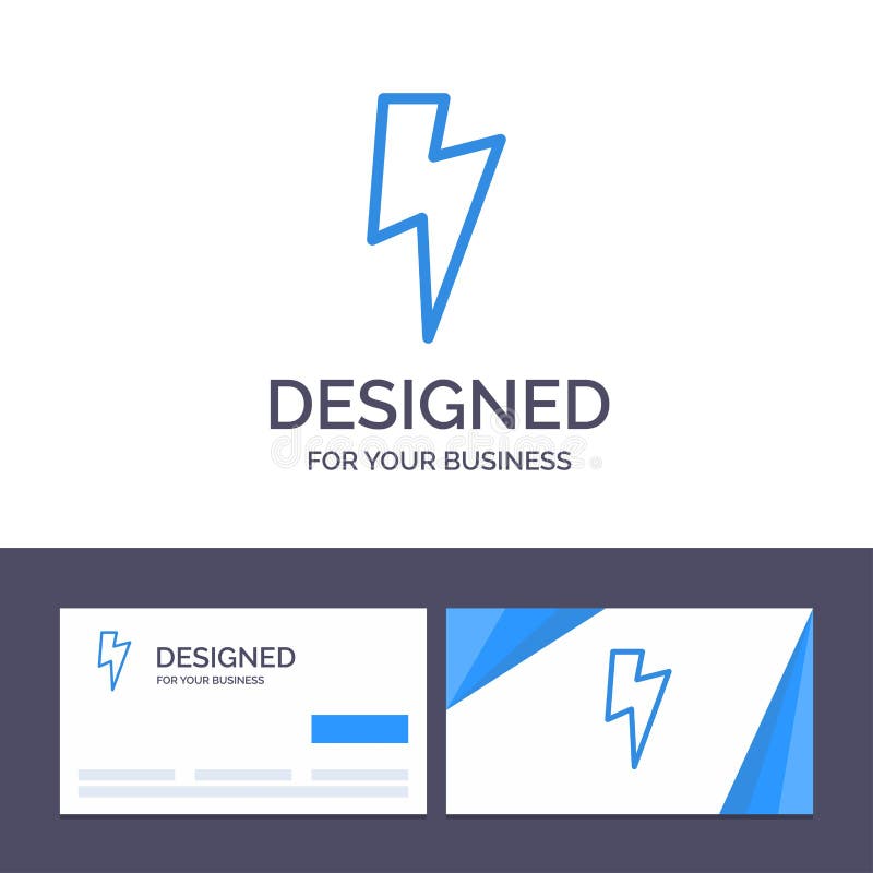 Creative Business Card and Logo Template Power, Basic, Ui Vector ...