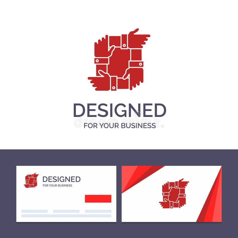 Creative Business Card and Logo Template Teamwork, Business ...