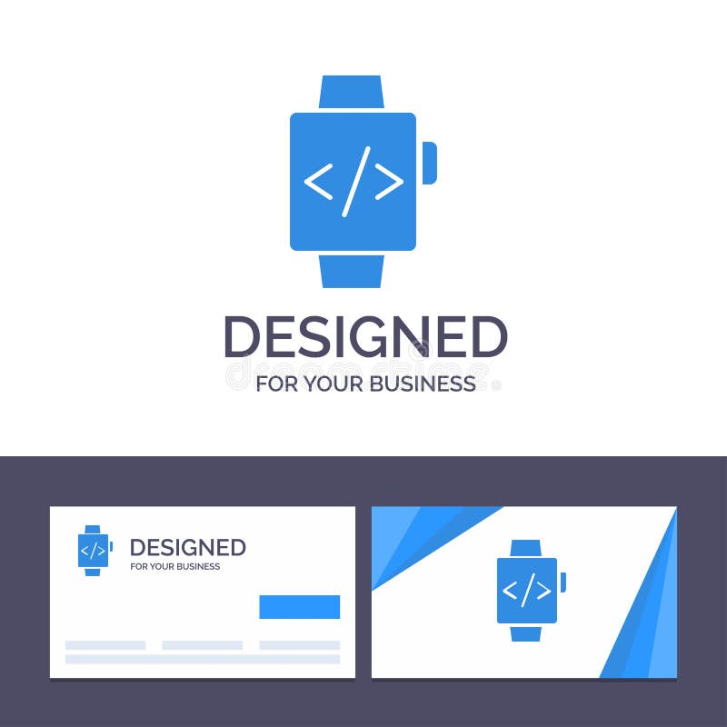 Creative Business Card and Logo Template Watch, Hand Watch, Time Clock ...