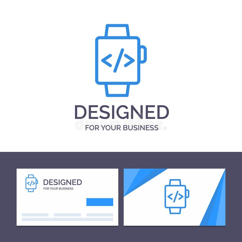 Creative Business Card and Logo Template Watch, Hand Watch, Time Clock ...