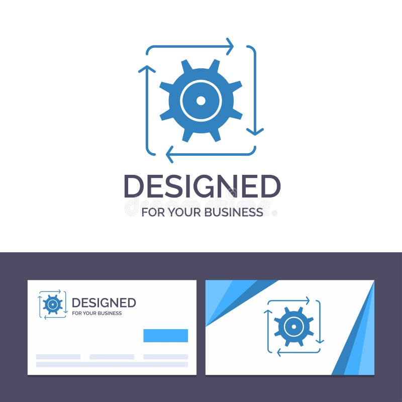 Creative Business Card and Logo Template Workflow, Automation ...