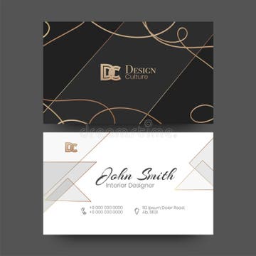 Interior Designer Name Card Design Stock Illustrations – 42 Interior ...