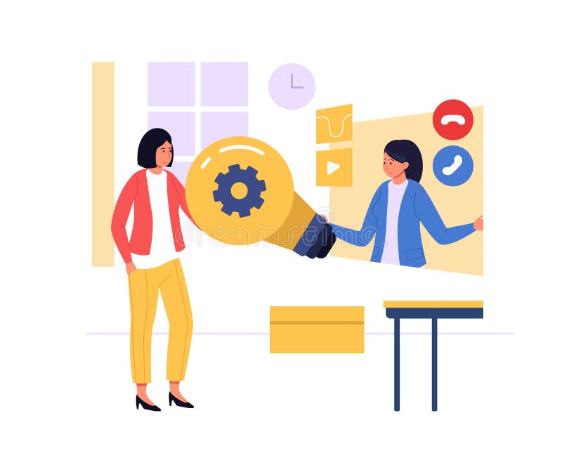 Creative Business Idea, New Start Up Launch Stock Vector - Illustration ...