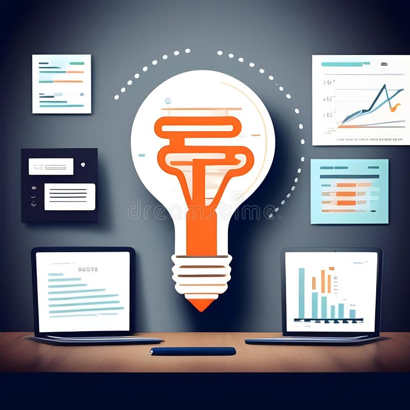 Creative Business Ideas for Future Technology Stock Image - Image of ...