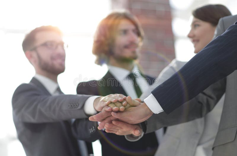 Creative Business Team .the Concept of Teamwork Stock Photo - Image of ...