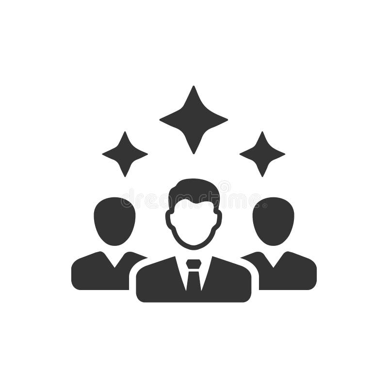 Creative team icon stock vector. Illustration of icon - 147233314