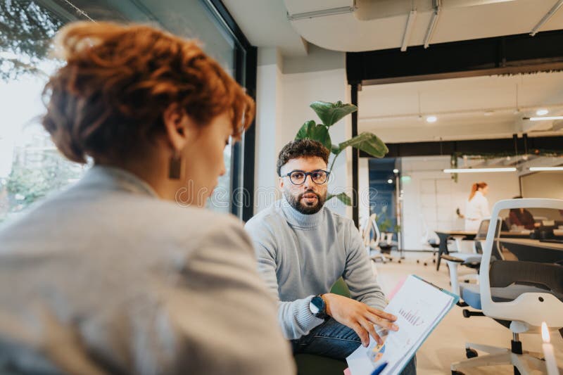 Positive Atmosphere of Teamwork in a Creative Office for Business ...