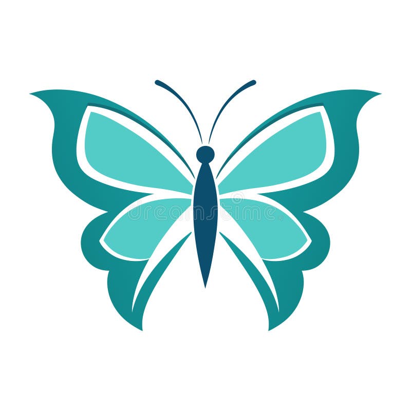 Creative Butterfly Logo Vector Art Stock Illustration - Illustration of ...