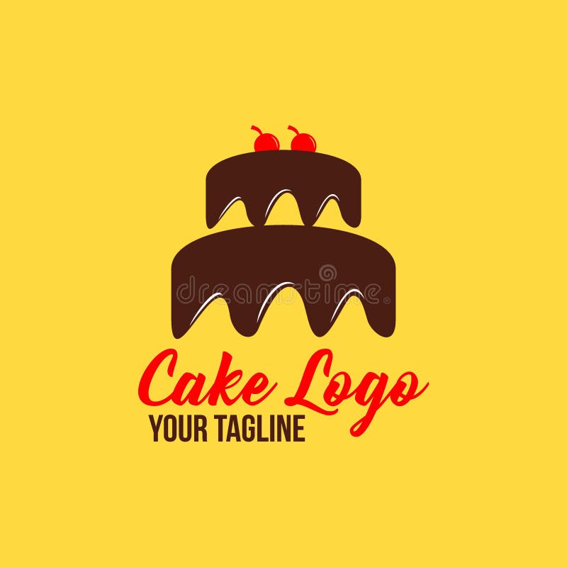 Creative Cakes Logo Creative Cake Logo Vector Art Logo Stock