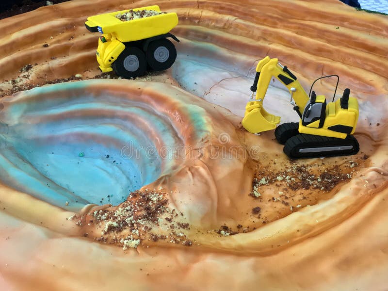 Creative Cake for Mining Company Stock Image - Image of party, armenian: 97659351