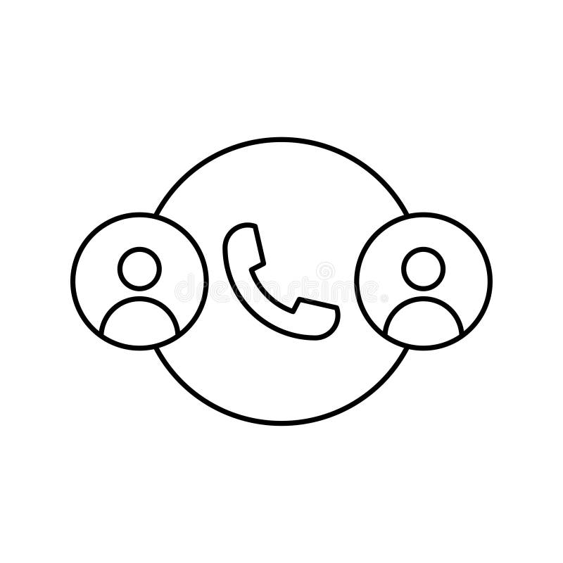 Creative call icon vector stock vector. Illustration of contact - 239043218