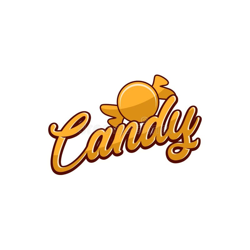 Creative Candy Logo Design Vector Art Logo Stock Illustration ...