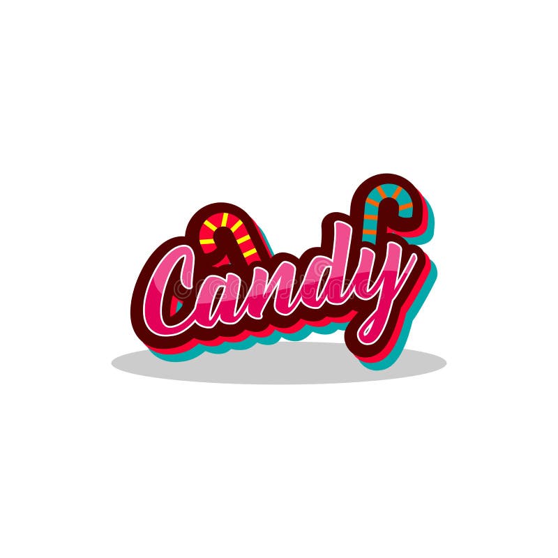 Creative Candy Logo Design Vector Art Logo Stock Illustration ...