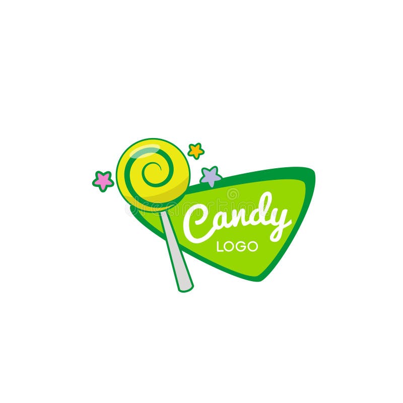 Creative Candy Logo Design Vector Art Logo Stock Illustration ...