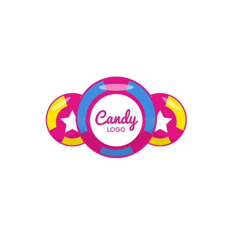 Creative Candy Logo Design Vector Art Logo Stock Illustration ...
