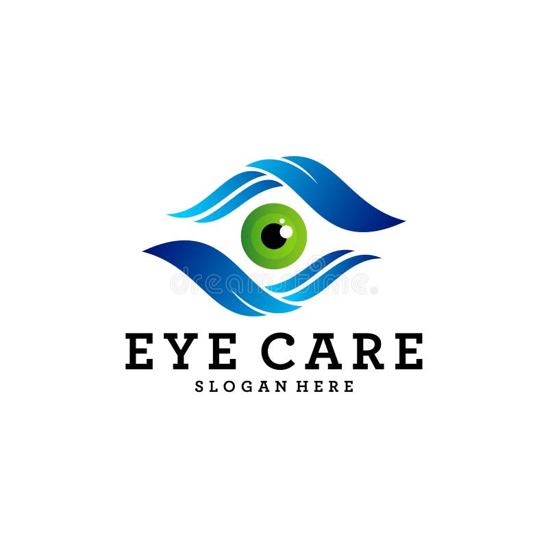 Creative Care Eye Concept Logo Design Template, Eye Care Logo Design ...